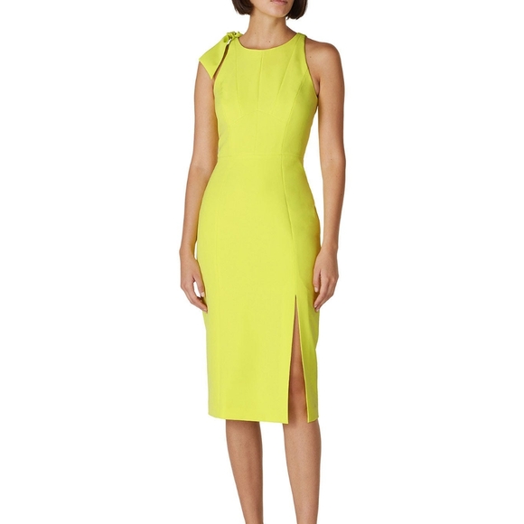 Milly | Dresses | Milly 38 Crepe Caedyn Pencil Dress | Poshmark